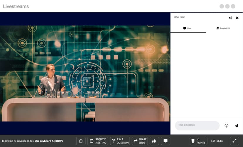 Ampslide - live share presentations